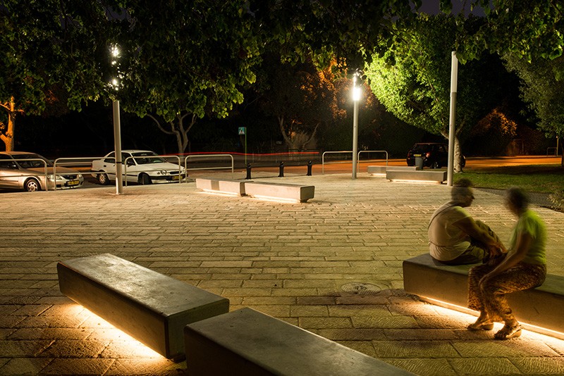 Naama Agassi - Outdoor Furniture - Barak // LED light bench